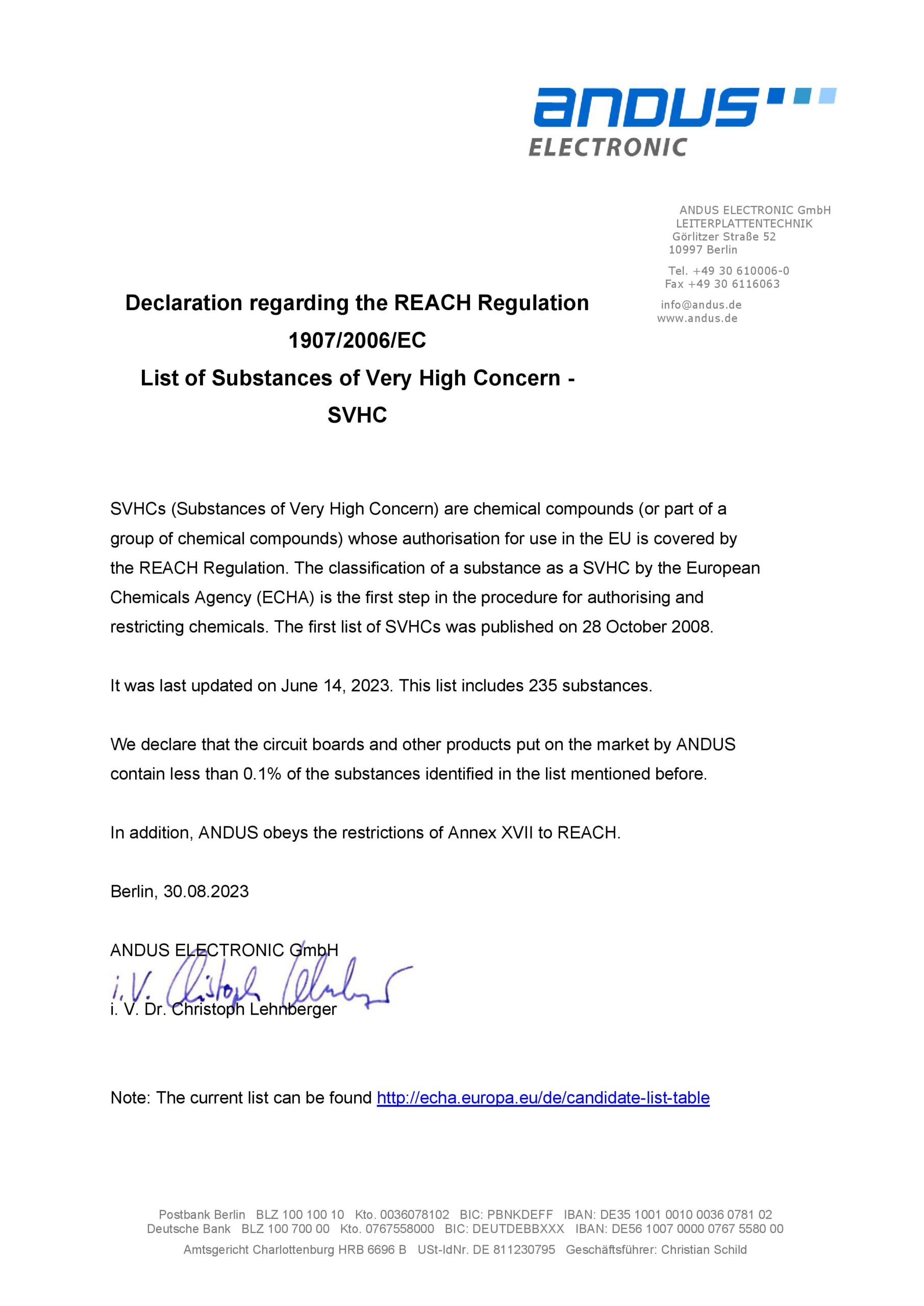 Our company - Express Leiterplatten von ANDUS Electronic